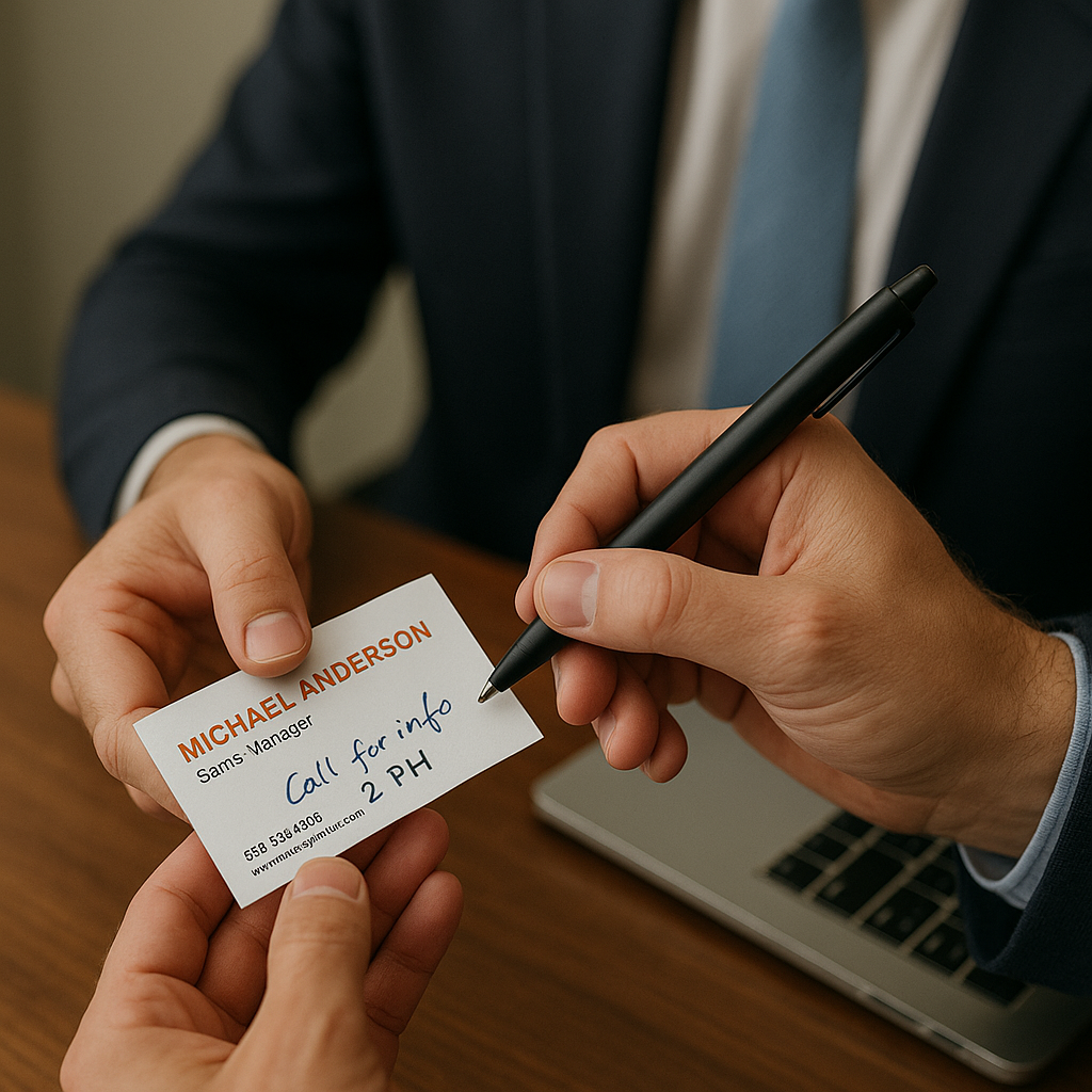 Uncoated Business Cards | Writable Natural Finish | Print Charming